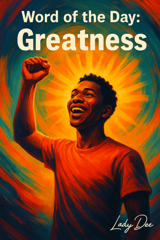 Word Of The Day: Greatness – Di Culture Link
